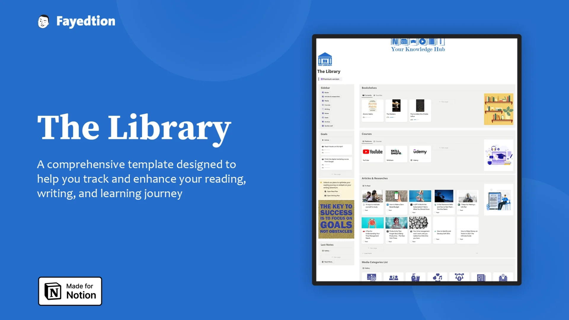 The Library - Notion's Knowledge Hub for Readers & Writers